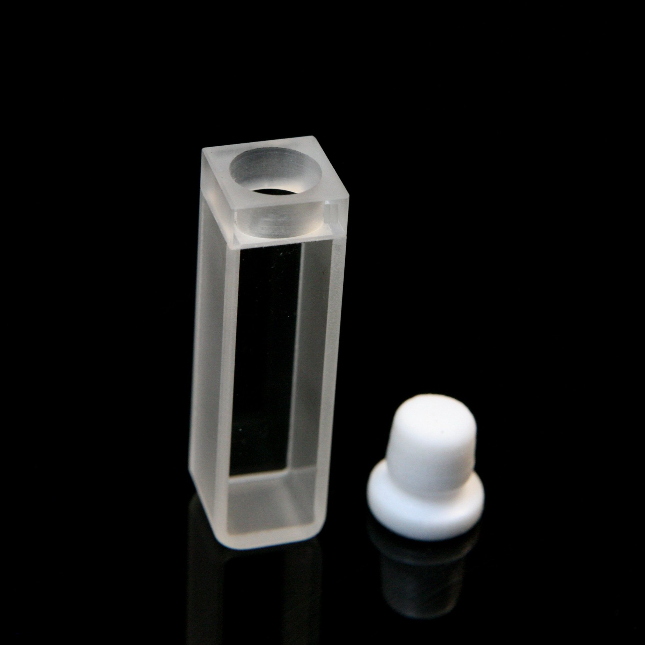 Optical Glass Cuvette, 10mm, Stopper, cuvettes cell spectrometer ...