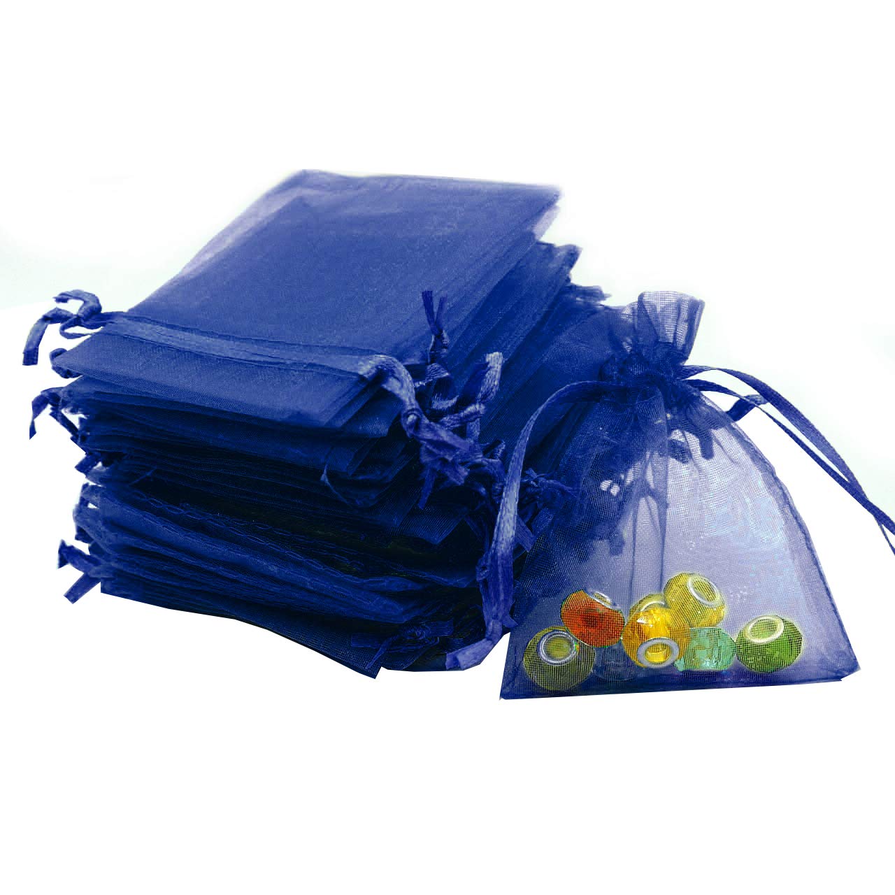 Amazon.com: Stratalife Organza Bags - 4x6 Small Mesh Drawstring Sheer ...