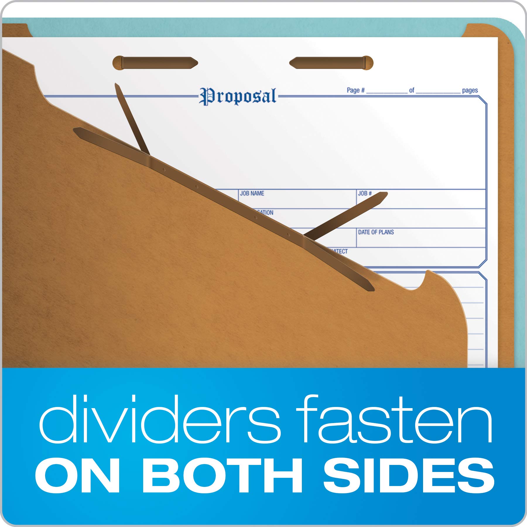 Snapklik.com : Pendaflex Recycled Classification File Folders, 2 ...