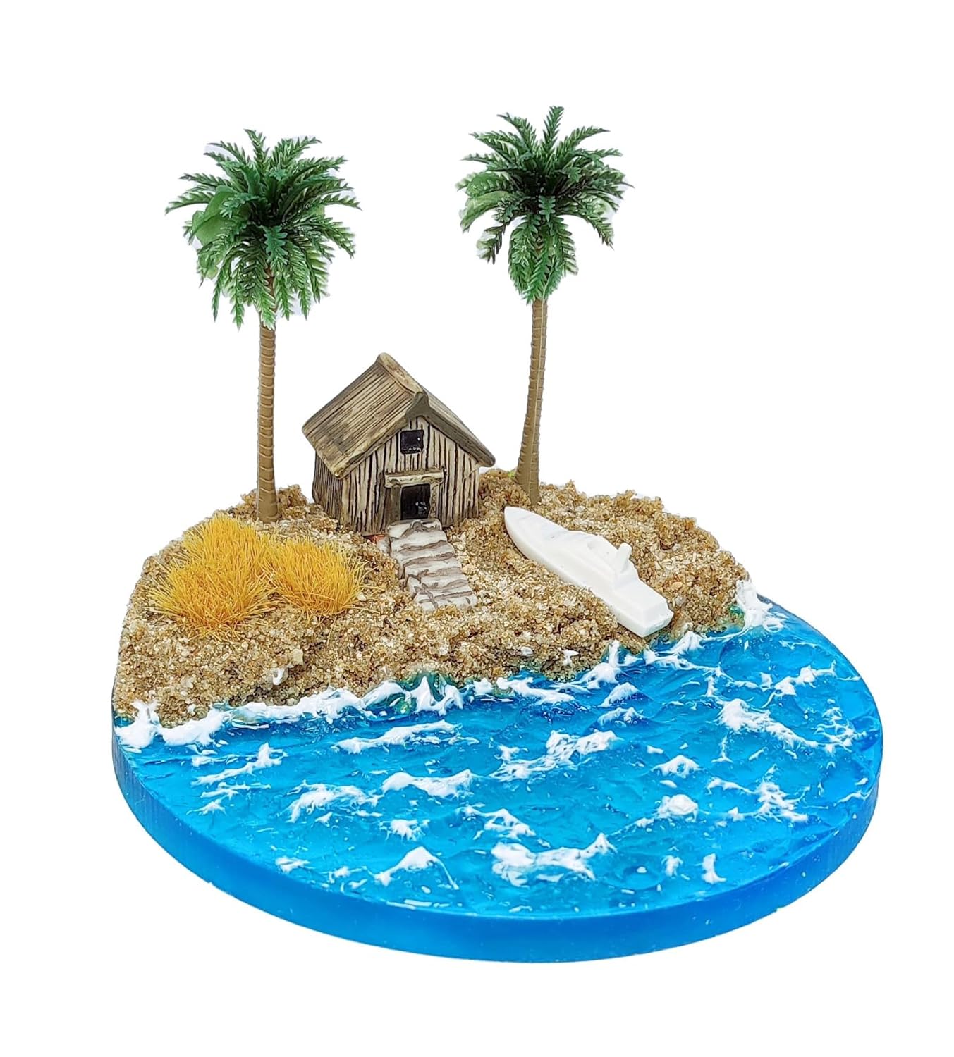 Amazon.com: Fairy Garden Beach Miniature Swimmers Miniature Beach House ...