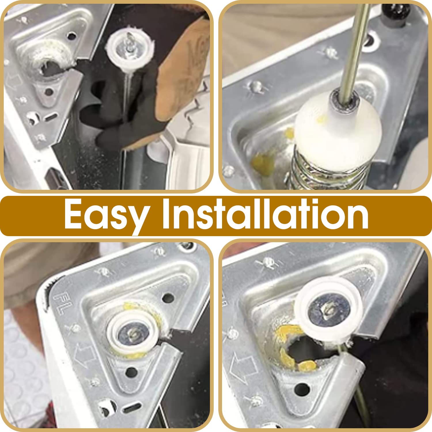 DC97-16350E Upgrade Washer Suspension damper Rod Kit for Samsung ...