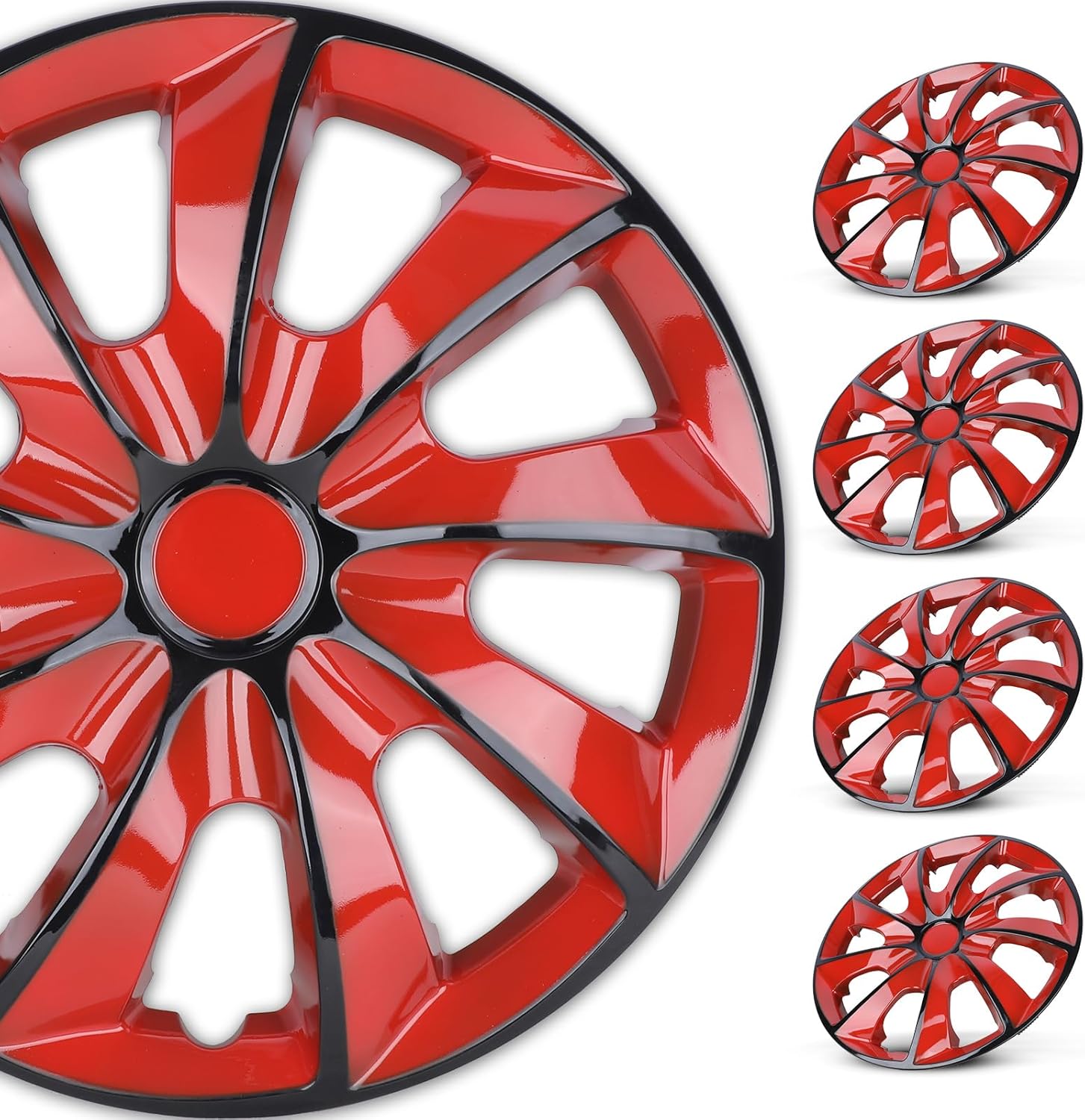 Amazon.com: WOLFSTORM 4-Pack 16 Inch Hubcaps,Special Design Fashion ...