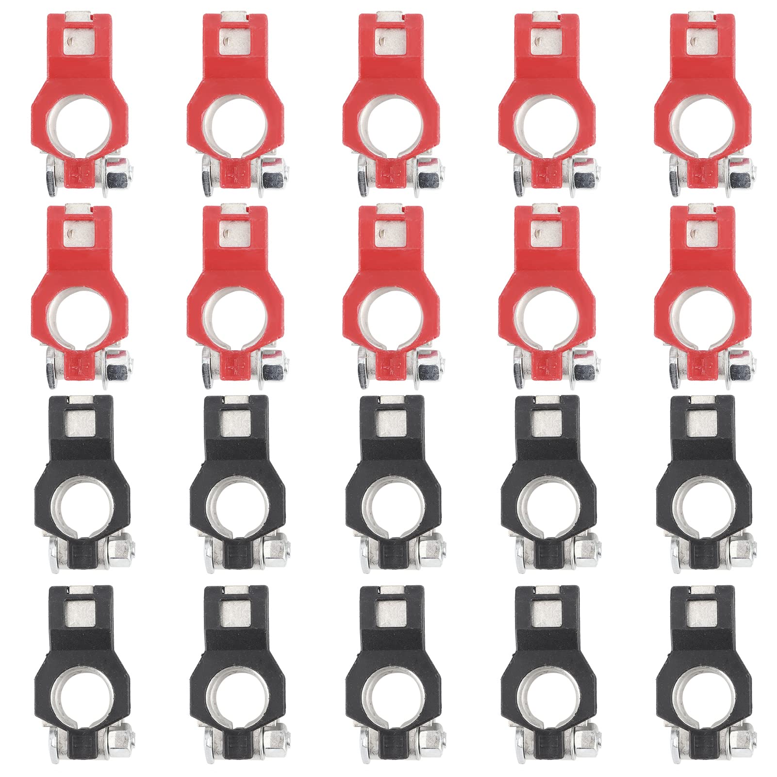 Amazon.com: KIMISS 20 Pcs Car Battery Terminal Connectors, Car Battery ...
