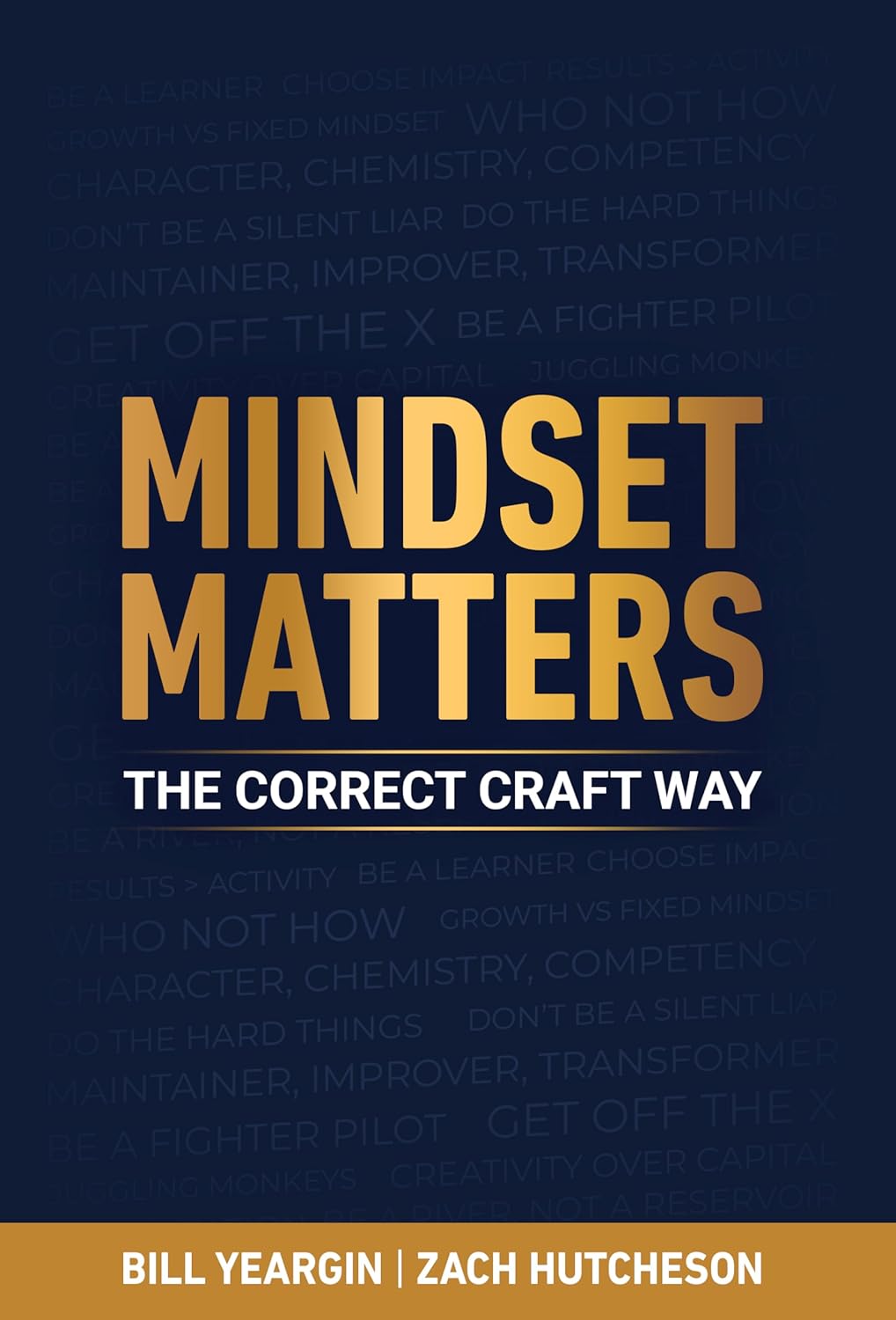 Amazon.com: Mindset Matters: The Correct Craft Way eBook : Yeargin ...