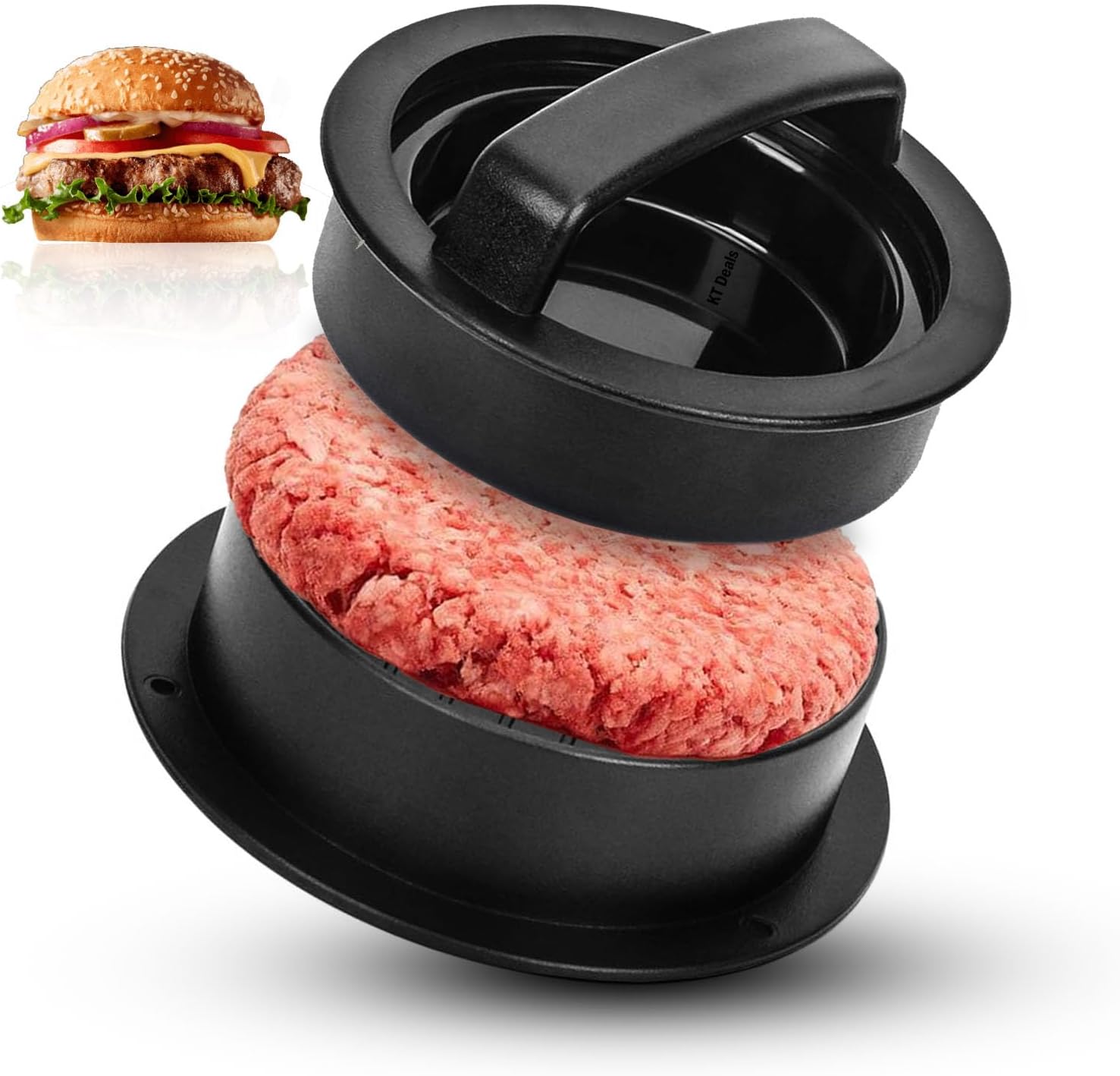 Amazon.com: Easy for Life Stuffed Burger Press Kit 3 in 1 - Exclusive ...