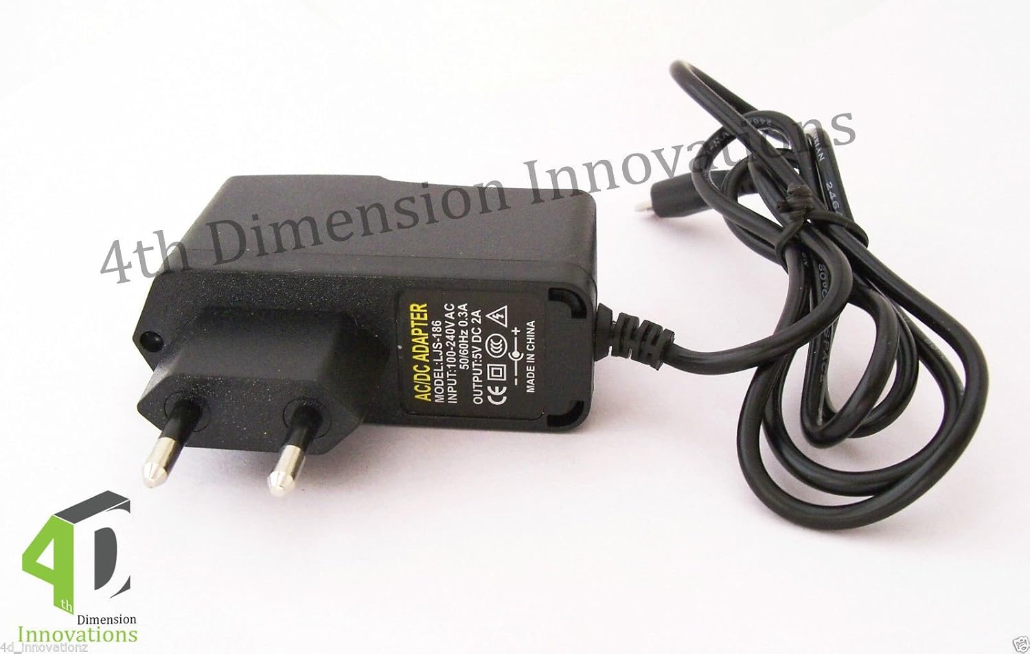 Raspberry Pi power supply adapter 5V 2A micro USB charger for Raspi ...