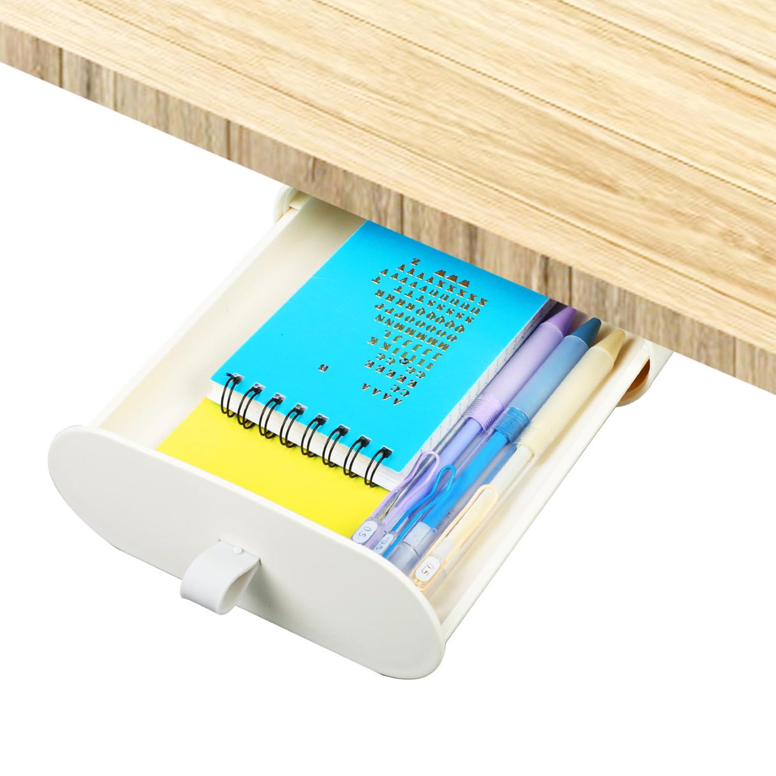 Snapklik.com : Under Desk Drawer Organizer, Large Under Desk Storage ...