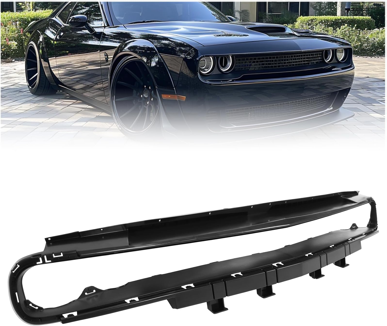 Amazon.com: HECASA Front Grille Reinforcement Compatible with 2015-2023 ...