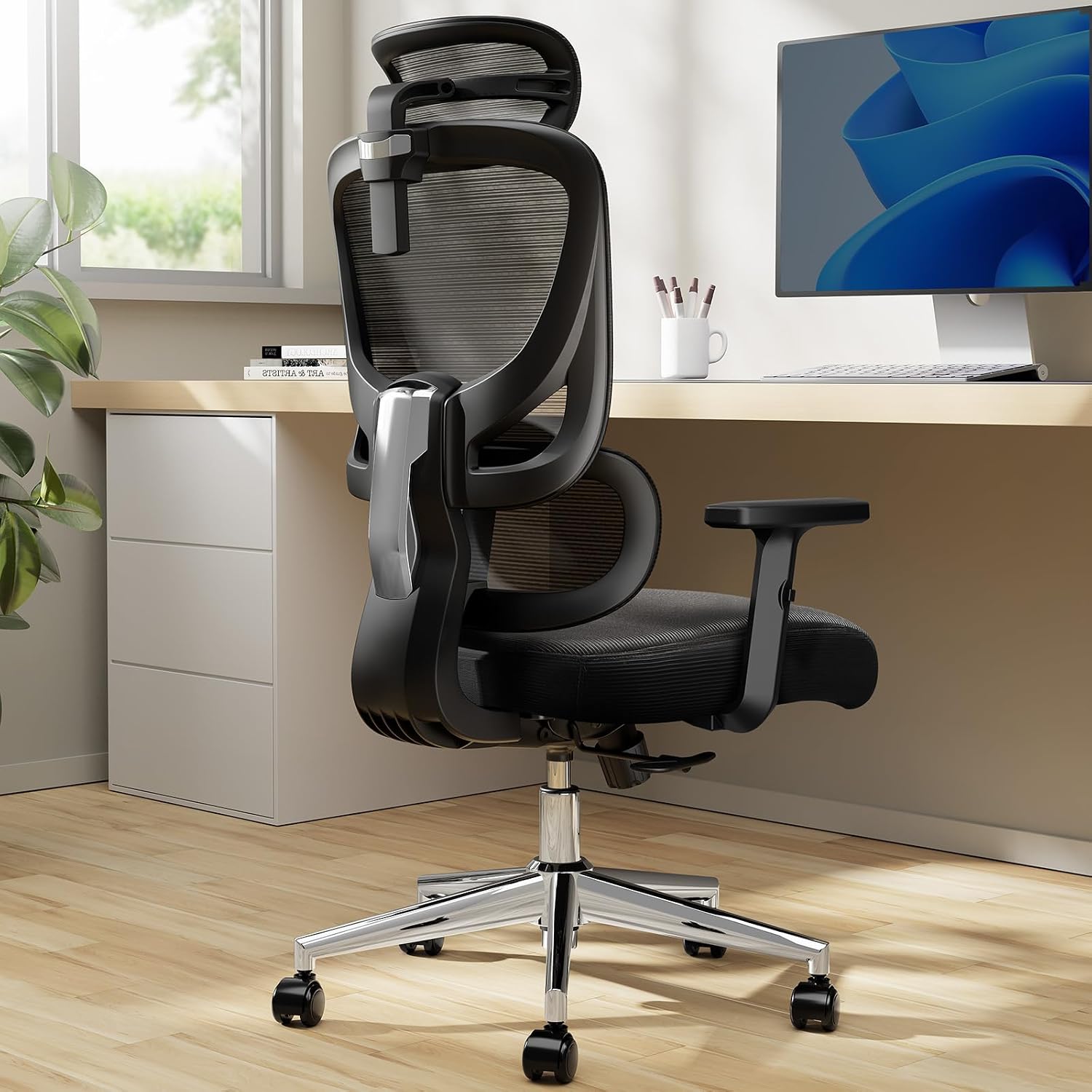 Amazon.com: Ergonomic Office Chair Desk Chair: Marsail High Back Mesh ...