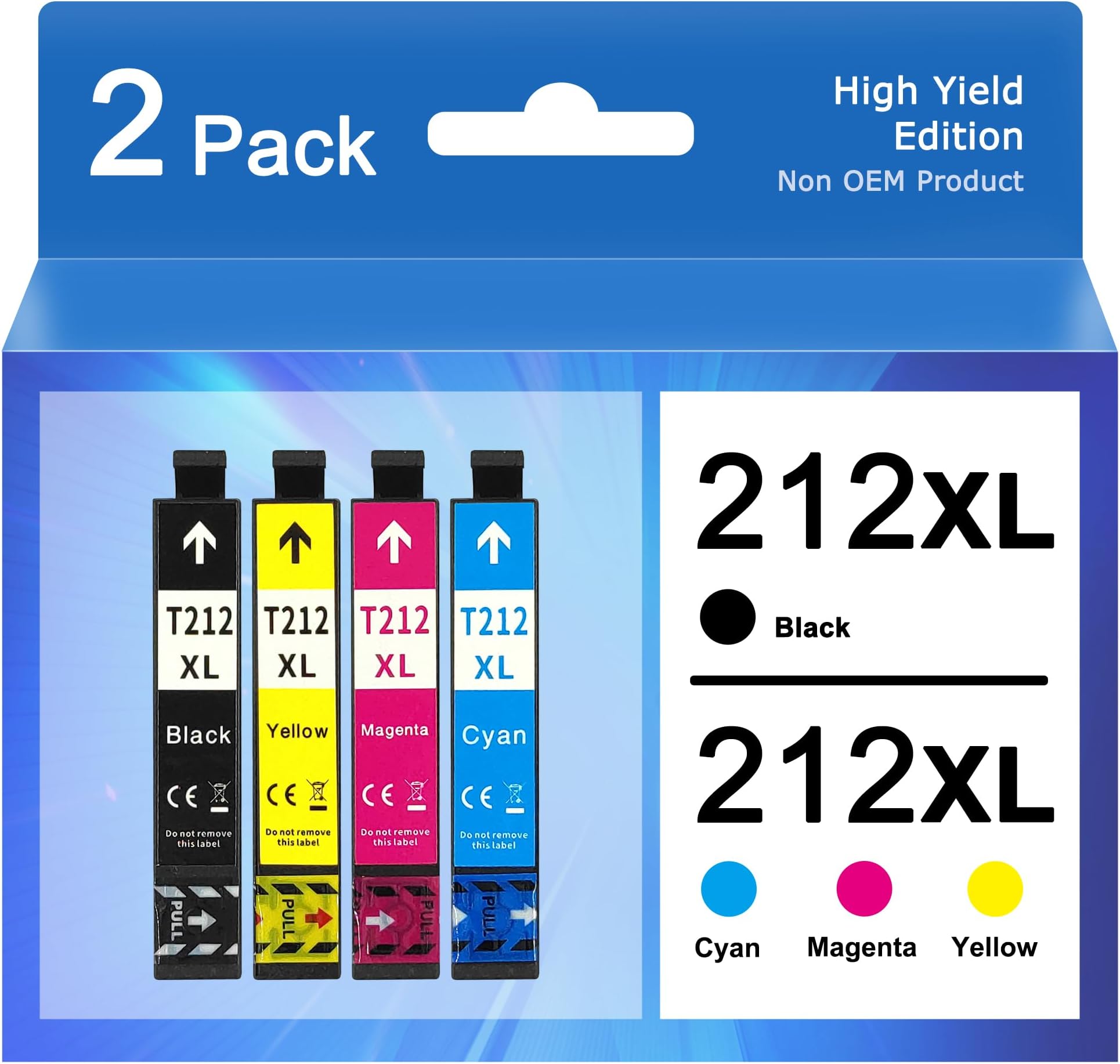 Amazon.com: 212XL Ink Cartridges Combo Pack High Yield Replacement for ...