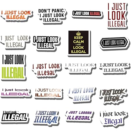 Amazon.com: 20 PCS Stickers Pack Allman Aesthetic Brothers Vinyl ...