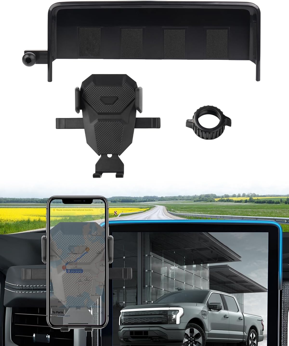 Amazon.com: Karltys F150 Lightning Phone Holder, Car Phone Holder Mount ...