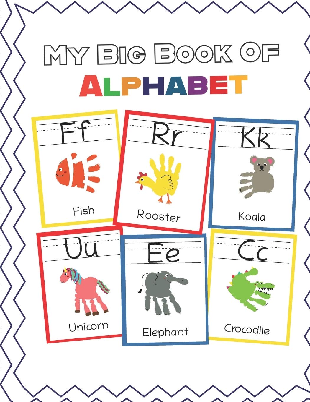 My Big Book of Alphabet: ABC Animal Handprint End of the year activity ...