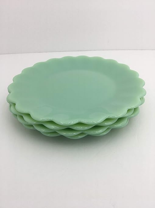 Amazon.com | Pioneer Woman Timeless Beauty Jade plate Set of 4: Salad ...