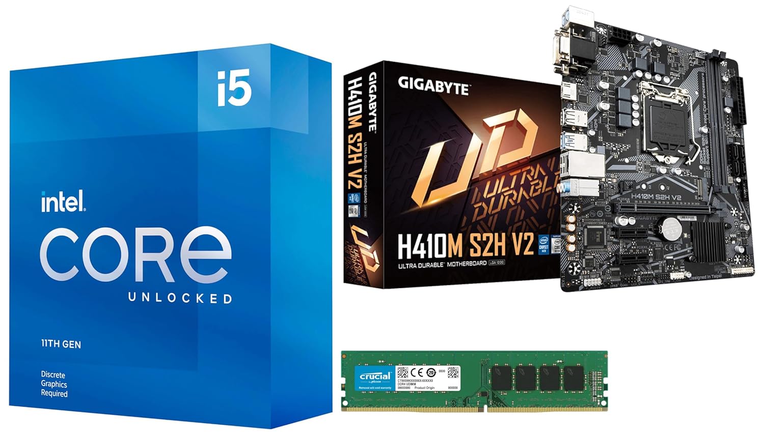 Amazon.in: Buy Intel Core i5-11600KF Desktop Processor 1, 6 Cores up to ...