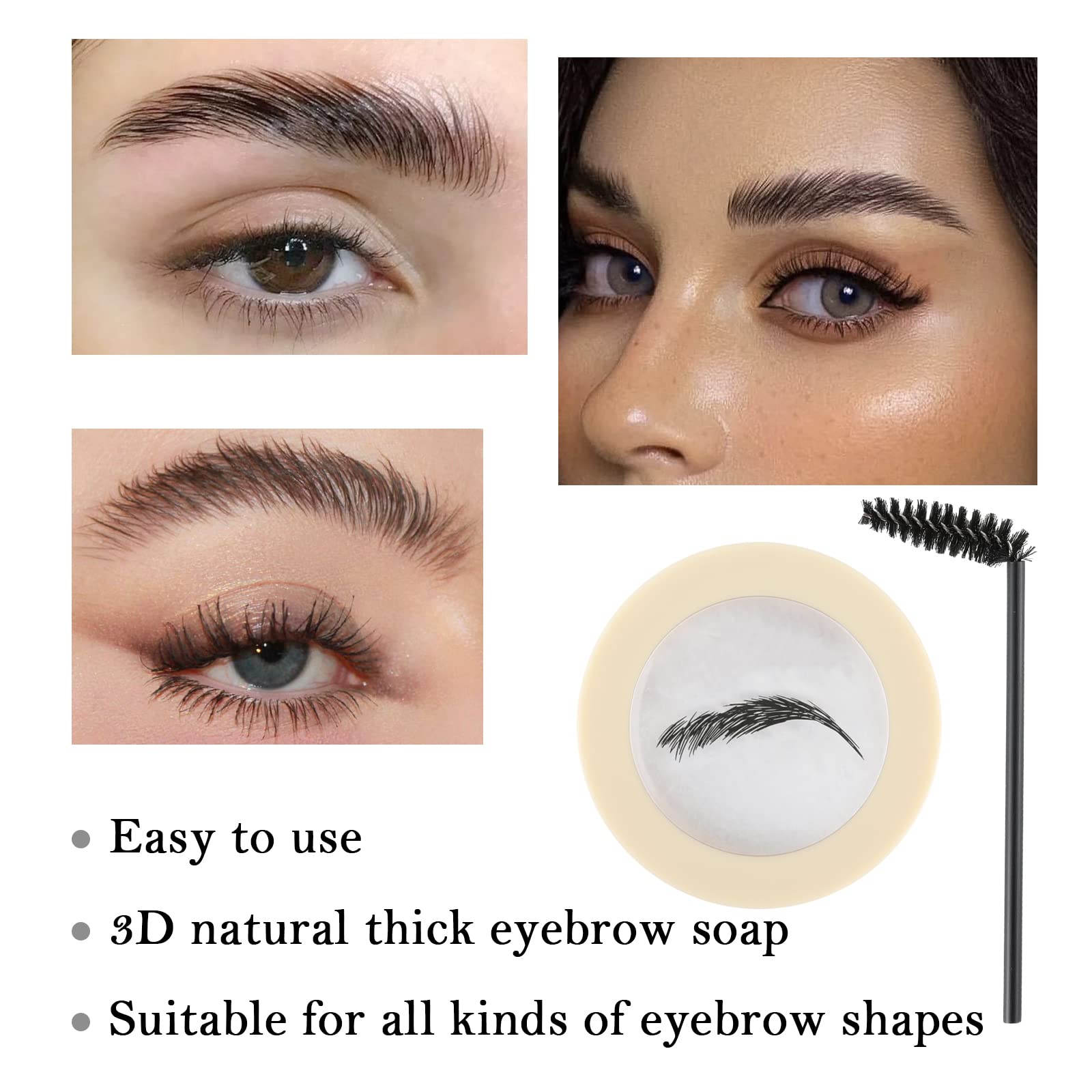 Natural Thick Eyebrow Shapes