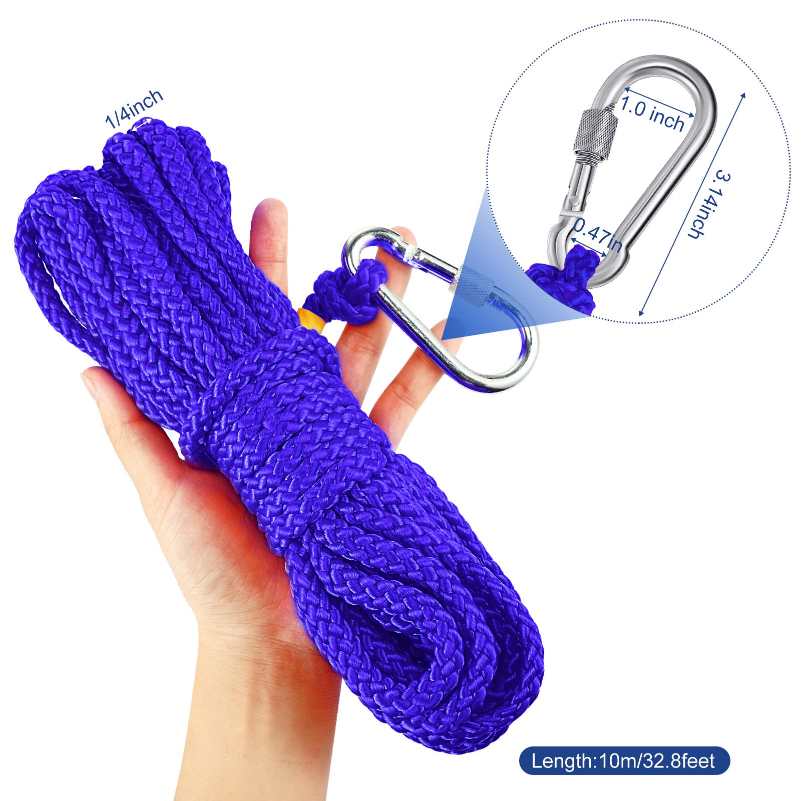 Snapklik.com : Shappy Floating Rope Life Ring Rope Lifesaving Dock ...