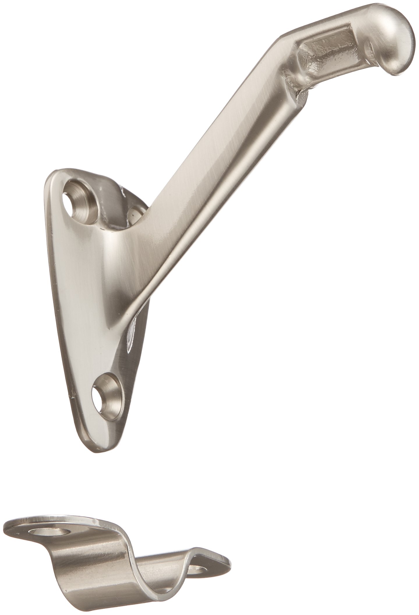 National Hardware N326-181 V1959 Handrail Bracket in Satin Nickel ...
