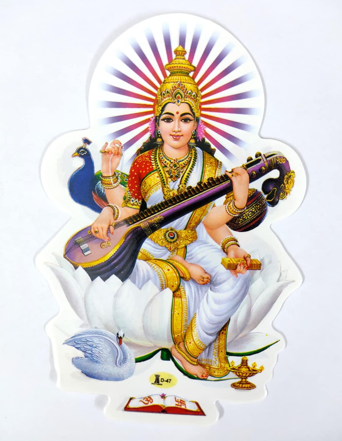 Amazon.com - Set of 10 Hindu Gods Sticker Decals of Size 3x5 inches for ...