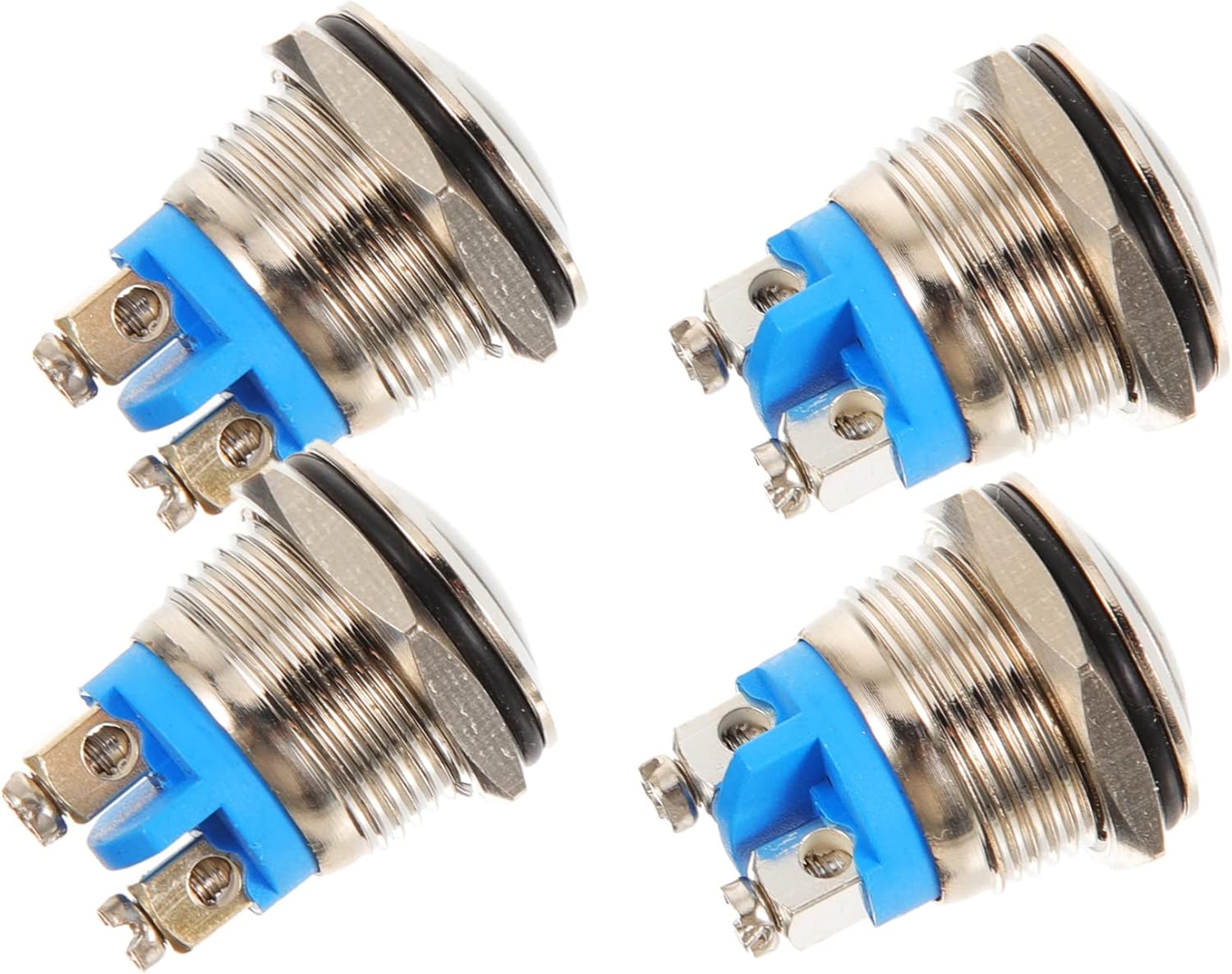 Amazon.com : GANAZONO 4pcs Doorbell Button Metal Buttons Wired Doorbell ...