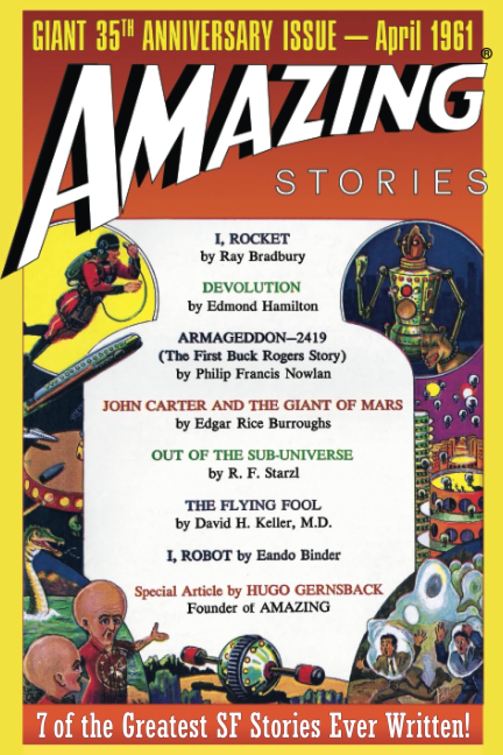Amazon | Amazing Stories: Giant 35th Anniversary Issue: Best of Amazing ...