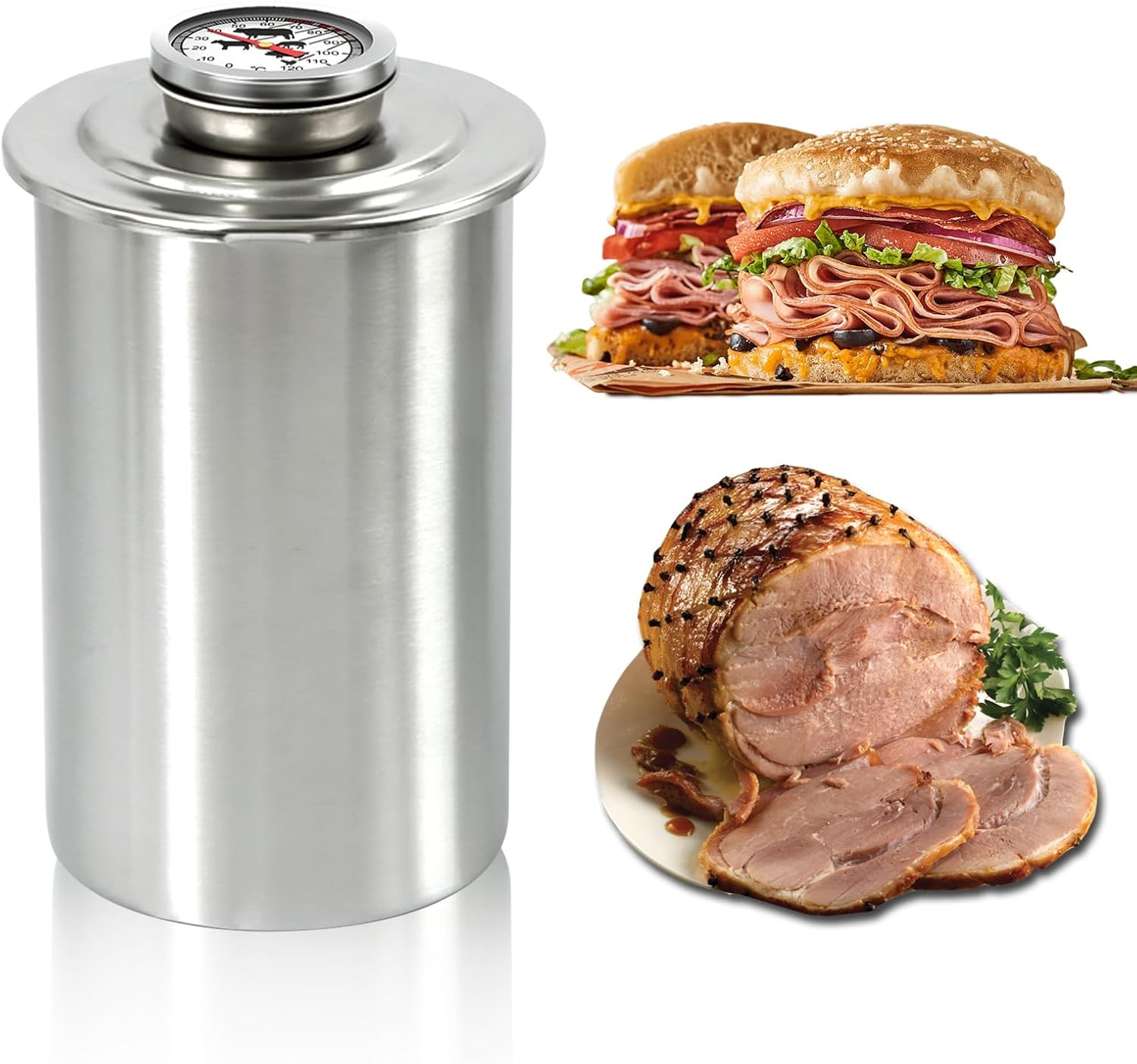 Amazon.com: KAYCROWN Ham Maker Meat Press for Making Homemade Deli Ham ...