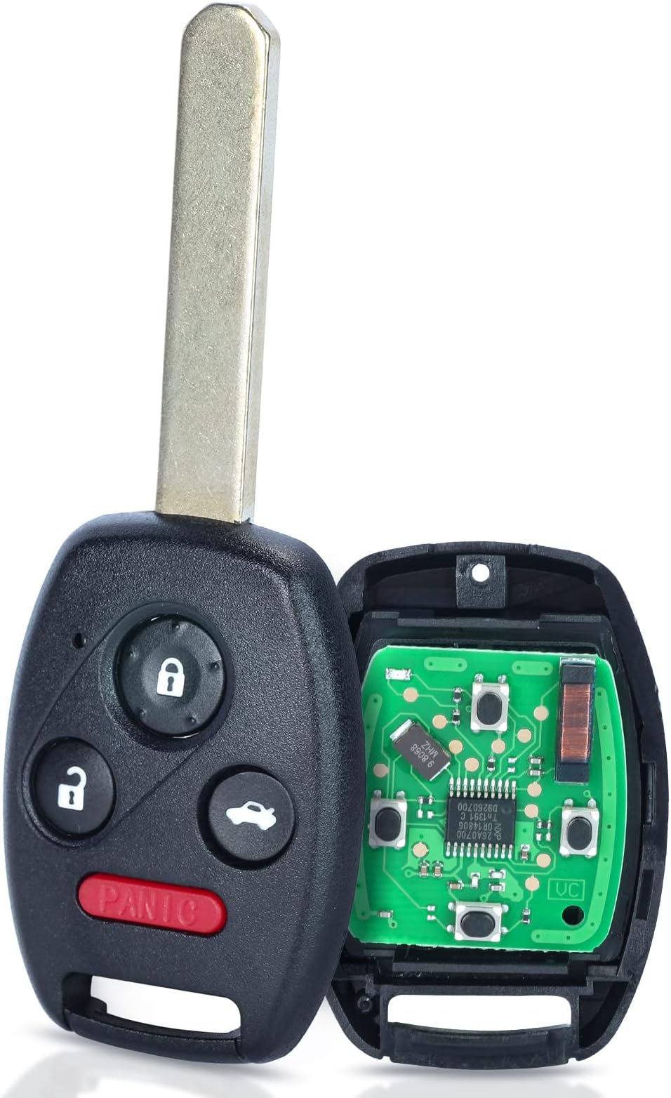 Amazon.com: Aichiyu Key Fob Replacement for Honda Civic 2006 2007 2008 ...