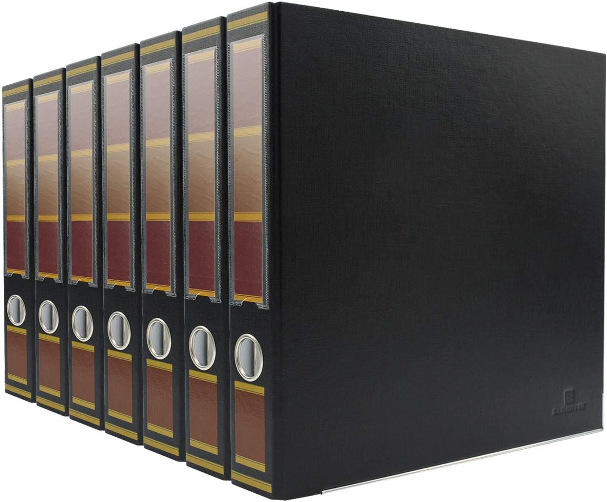 Amazon.com : Bindertek 3-Ring Premium Binder, Pack of 7 - Barrister ...