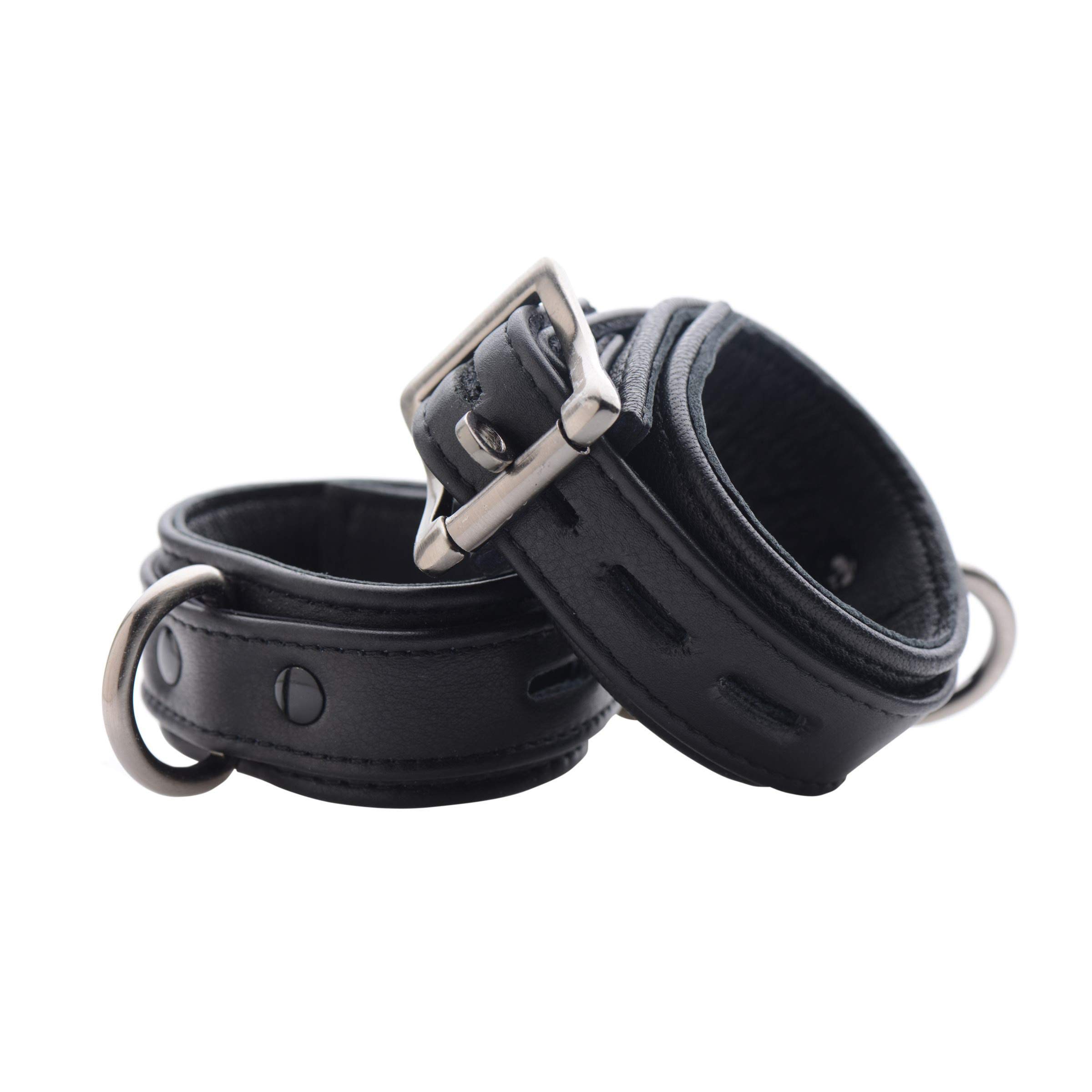 Amazon.com: Strict Leather Luxury Locking Ankle Cuffs : Health & Household
