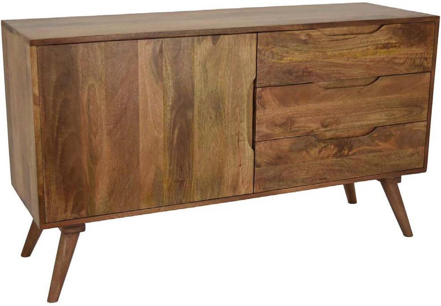 Amazon.com - Benjara Sofi 47 Inch Sideboard Buffet Cabinet, 3 Drawers ...