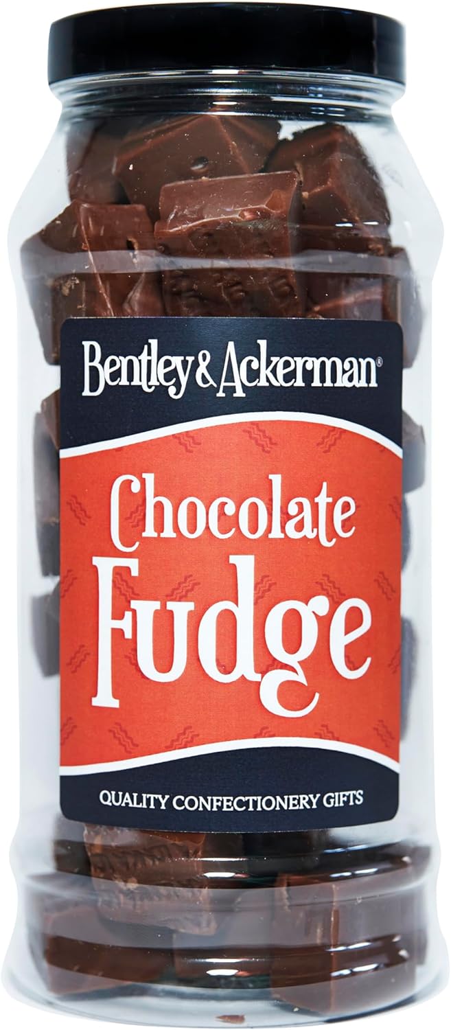 Chocolate fudge - (540g) Original Chocolate fudge in a Gift Jar By ...
