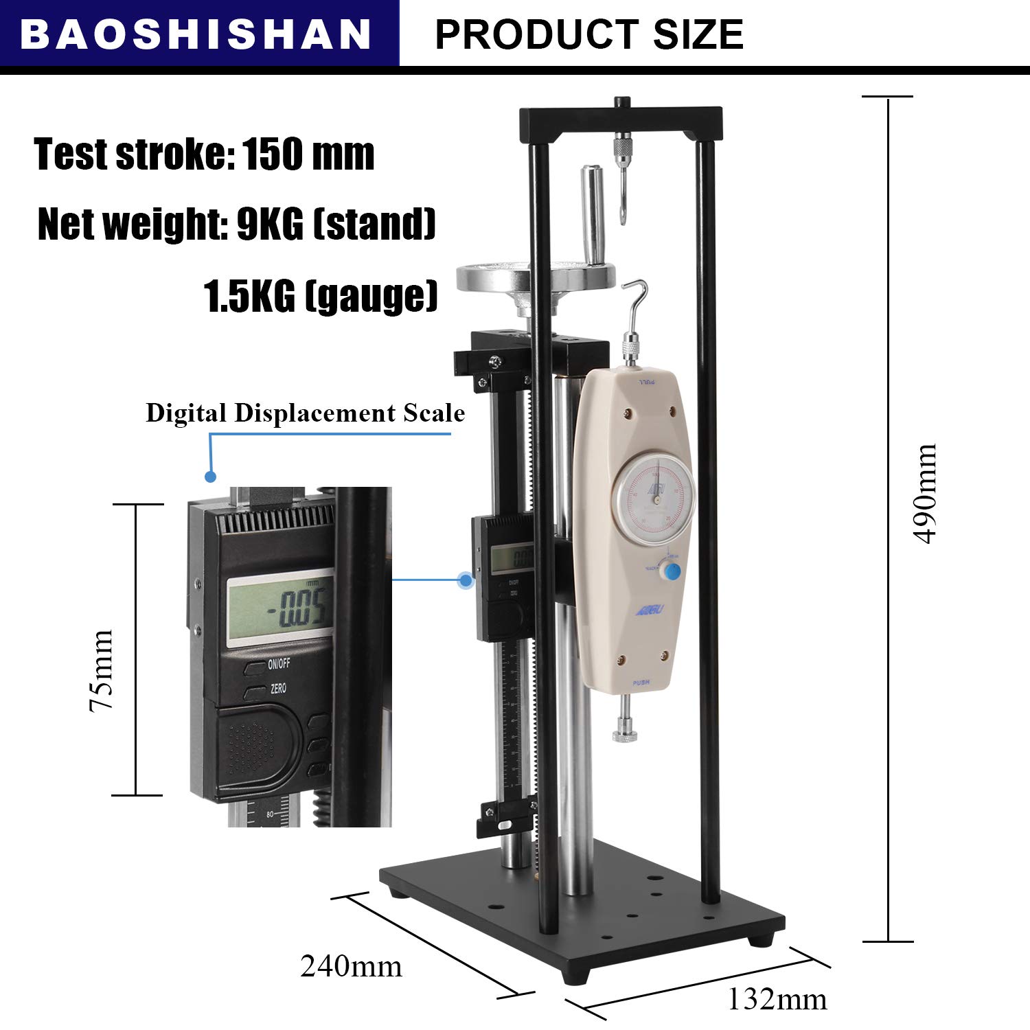 Push Pull Test Stand at Lucas Hampton blog