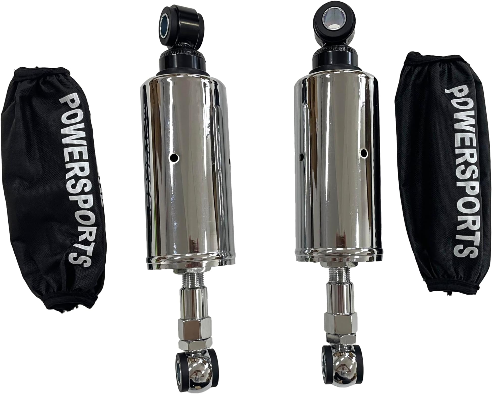 Amazon.com: Chrome Height Adjustable Lowered Shocks Absorber Lowering ...