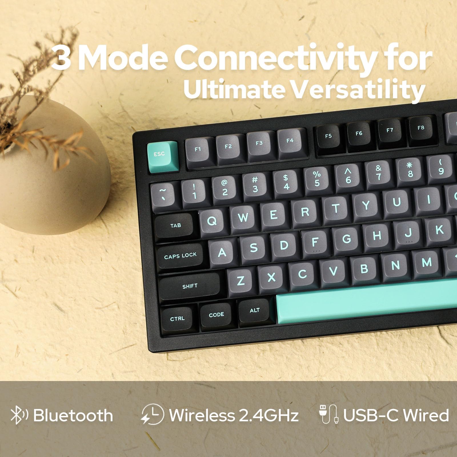 Snapklik.com : EPOMAKER X Feker Galaxy80 Gaming Keyboard, Aluminum ...