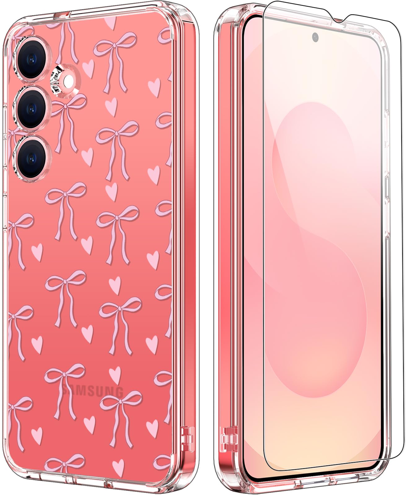 Amazon.com: bicol for Samsung Galaxy S25 Case with Screen Protector,Enhanced Camera Protection ...