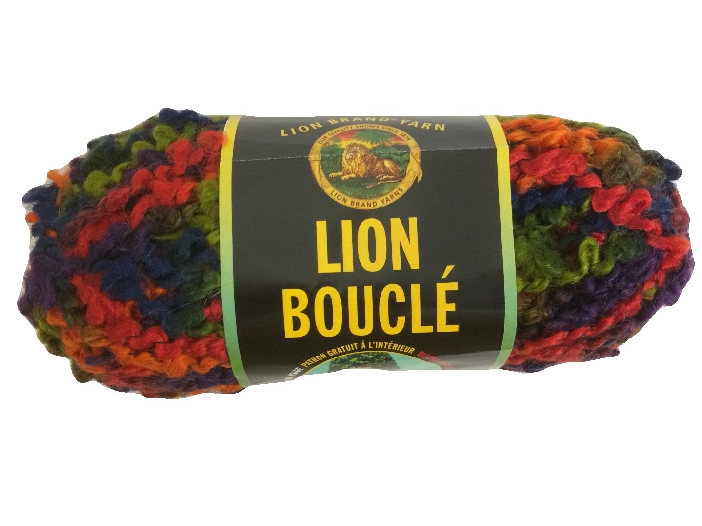 Amazon.com: Lion Brand Boucle Yarn - Hard Candies