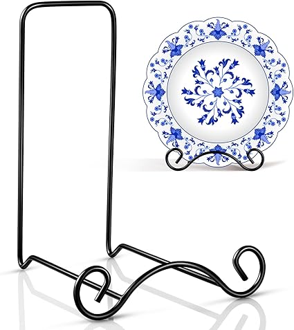 Amazon.com: Baderke Wrought Iron Bowl Deep Platter Stand Detachable ...