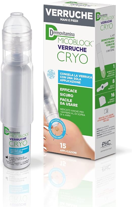 Micoblock Verruche Cryo - Verruche Rimozione -Per le verruche comuni e ...