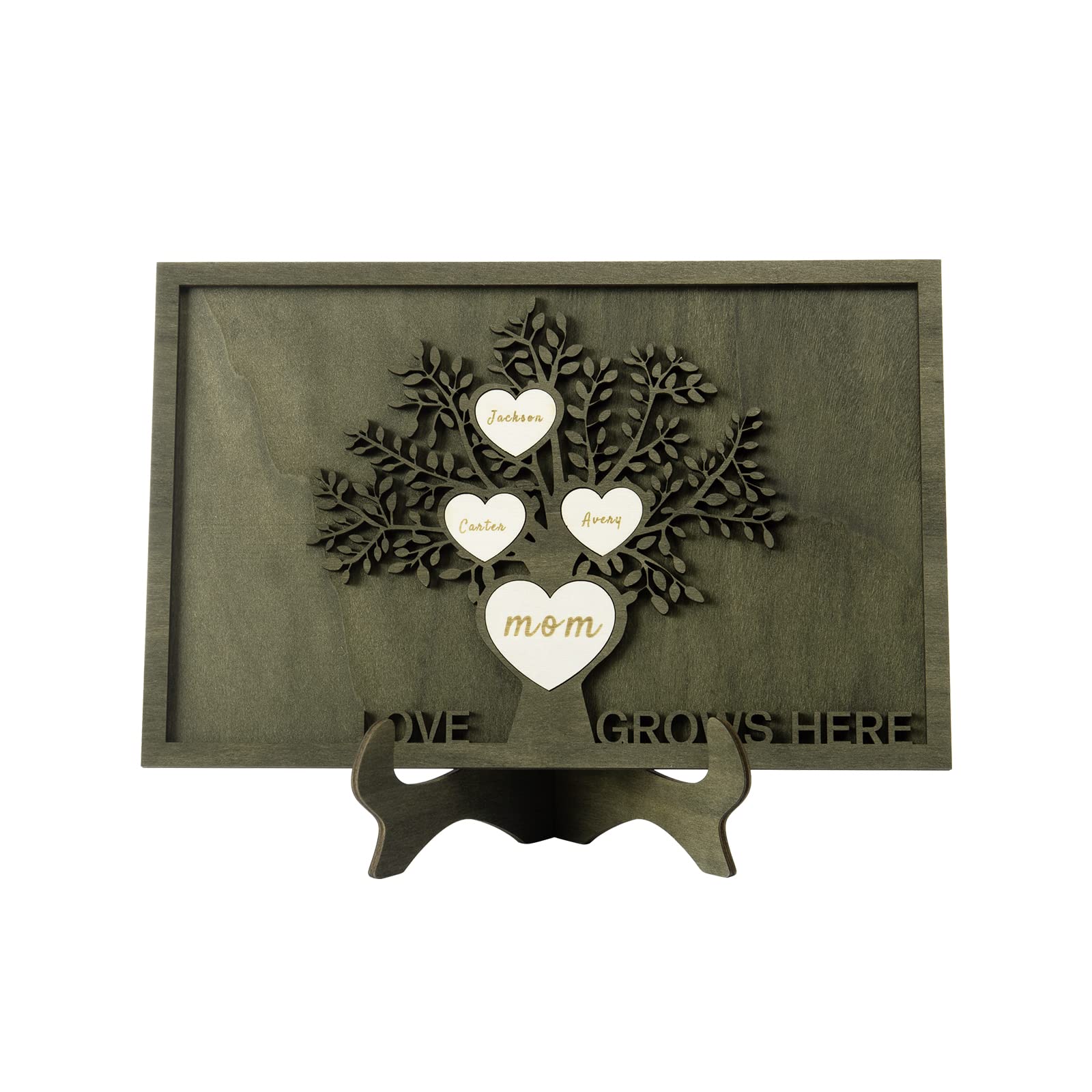 Amazon.com - Joyforisa Gifts for Women Personalized Tree of Life Heart ...