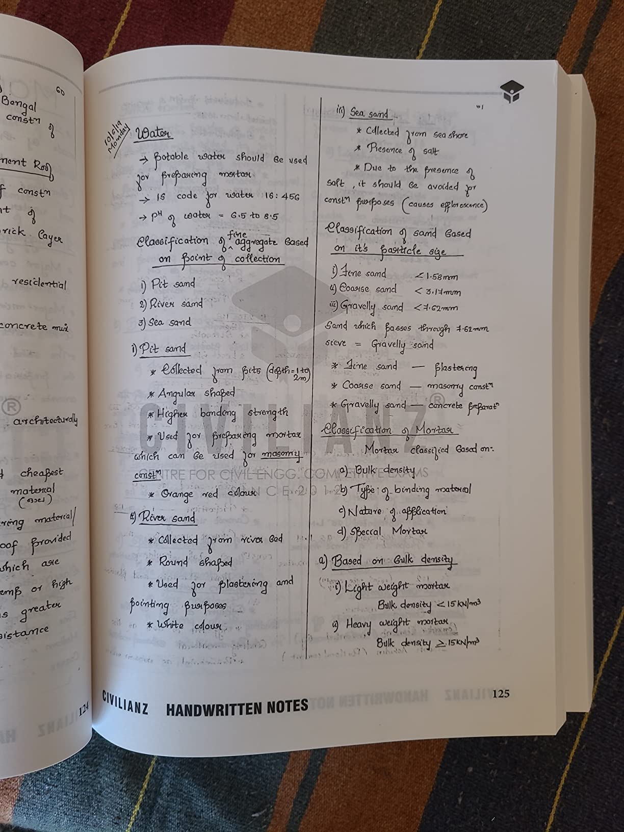 Handwritten notes 5th Edition for Civil Engineering : Civilianz ...