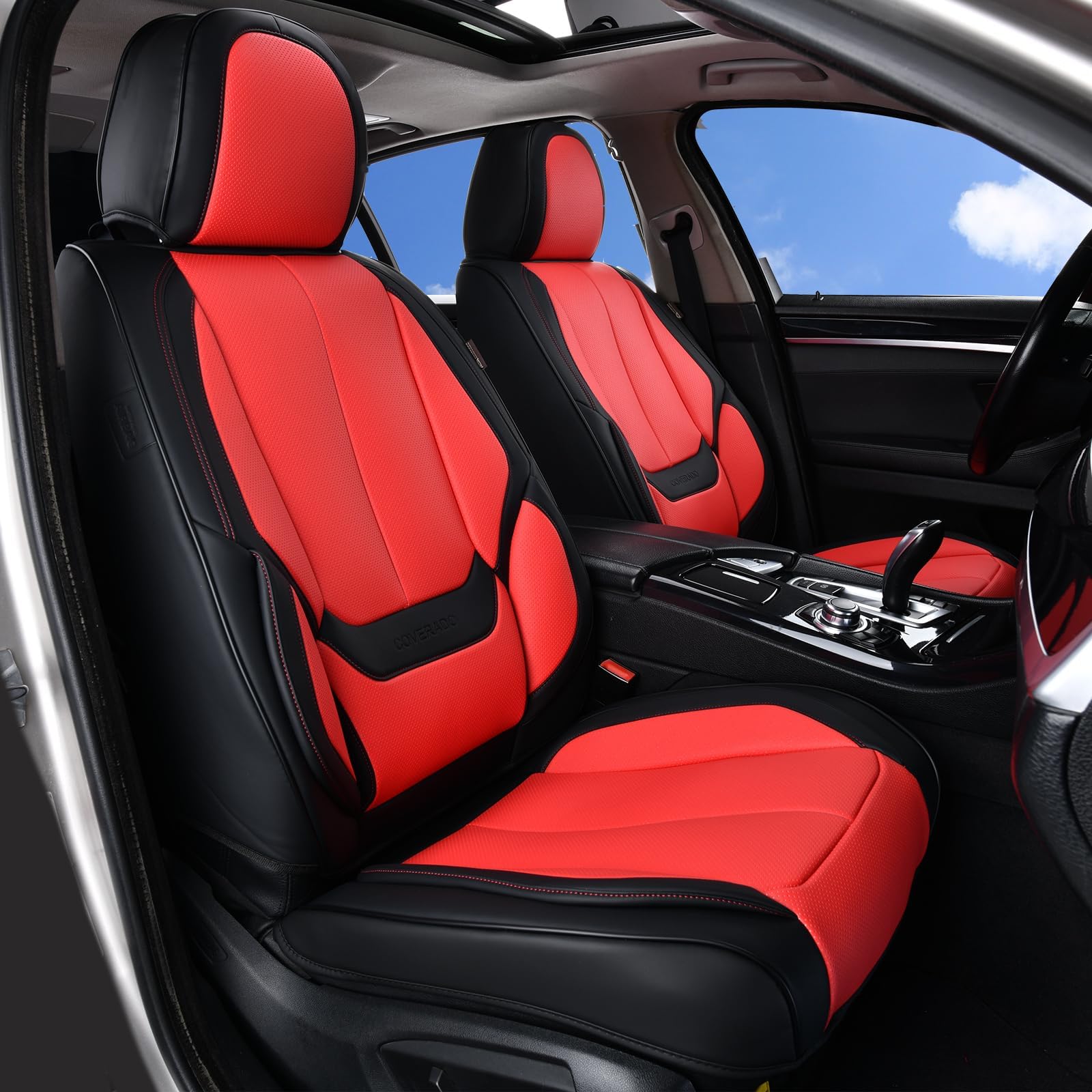 Amazon.com: Coverado Seat Covers, Car Seat Covers Front Seats, Car Seat ...