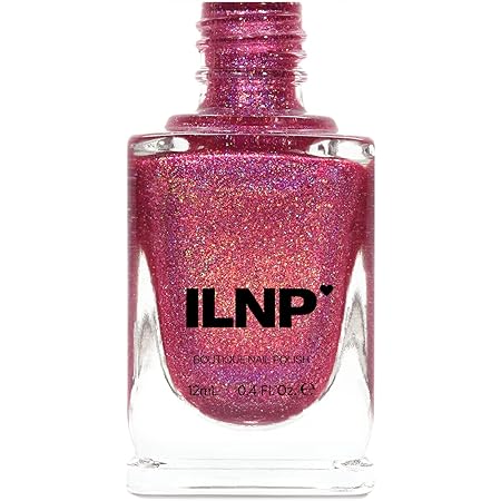 Amazon.com : ILNP Aria - Sky Blue Ultra Holographic Nail Polish, Chip ...