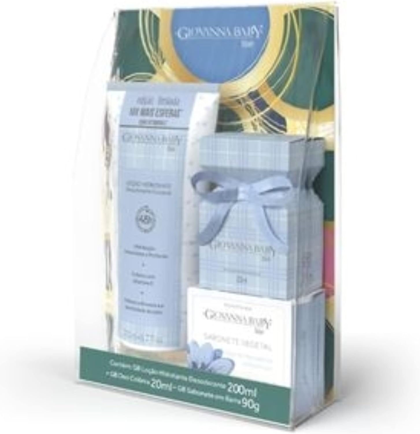 Giovanna Baby Kit Necessaire Colônia 20ml+locao 200ml+sab 90g Blue ...