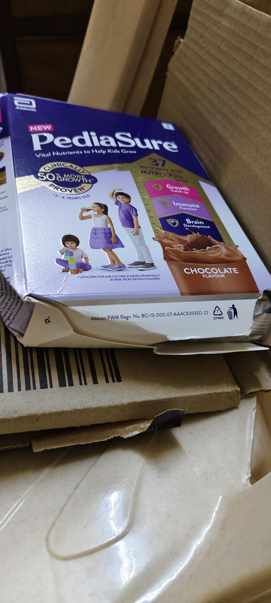 Buy Pediasure Complete Balanced Nutritional Supplement To Help Kids ...