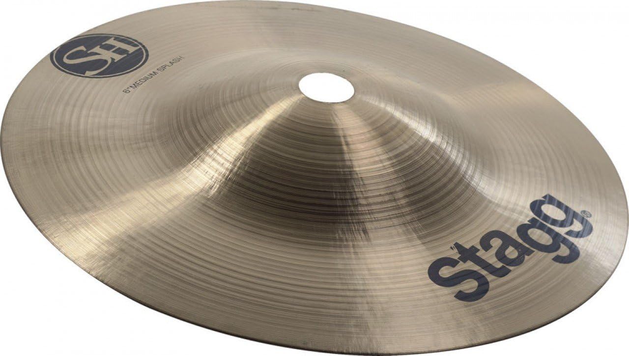 Amazon.com: Stagg EX-SM6B 6-Inch EX Medium Splash Cymbal,Bronze,Black ...