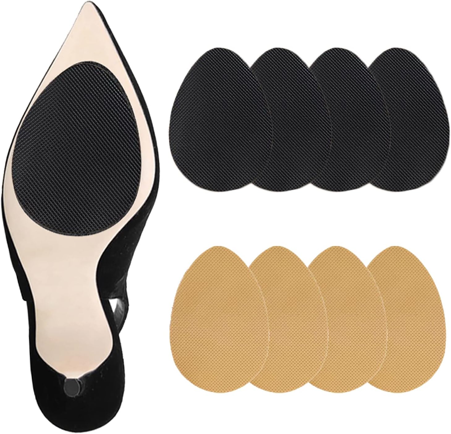 Amazon.com: Non Slip Shoe Pads, Self-Adhesive Anti-Slip Grips for ...