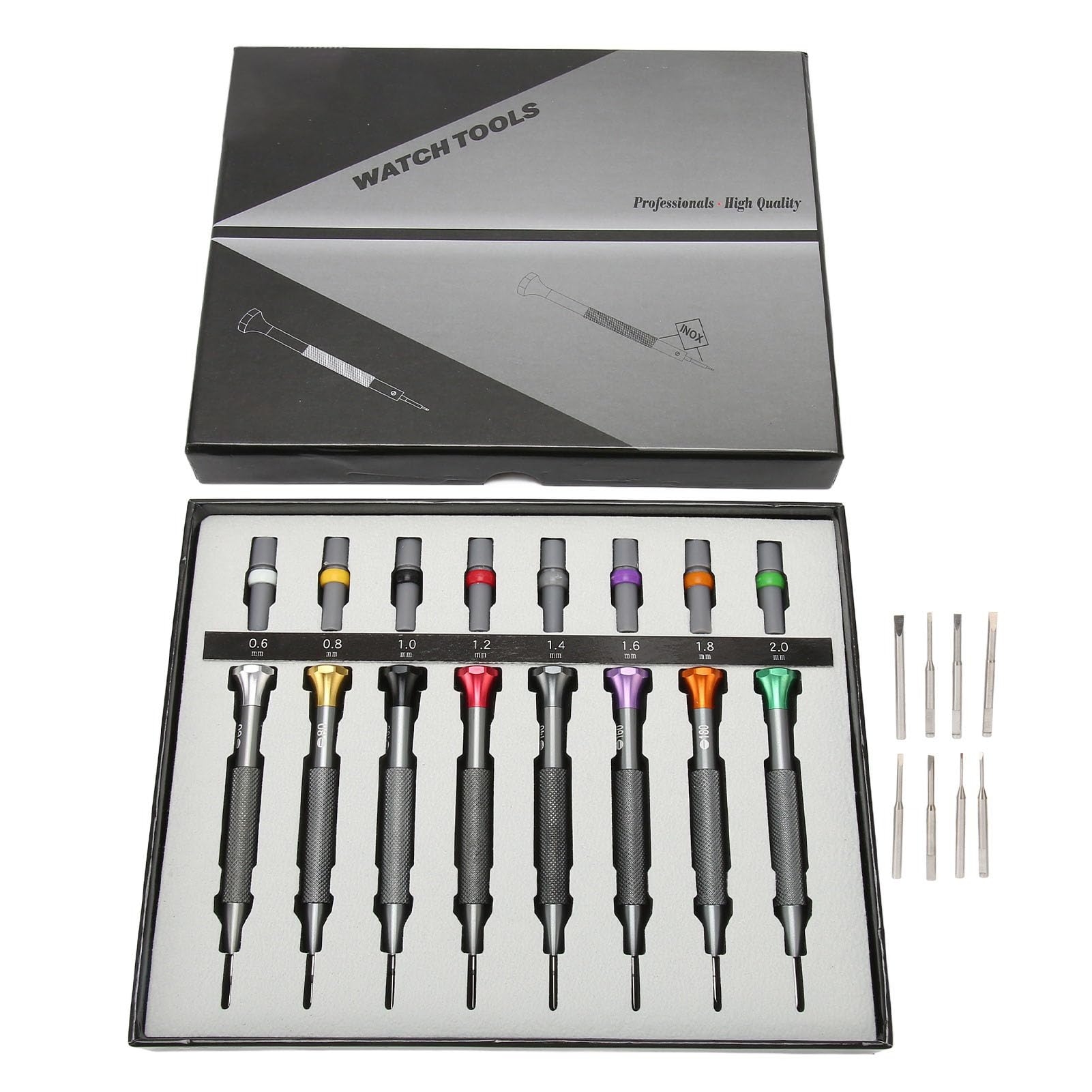 8 Piece Watch Screwdriver Set for Precise Slot Screwdriver, Watch ...