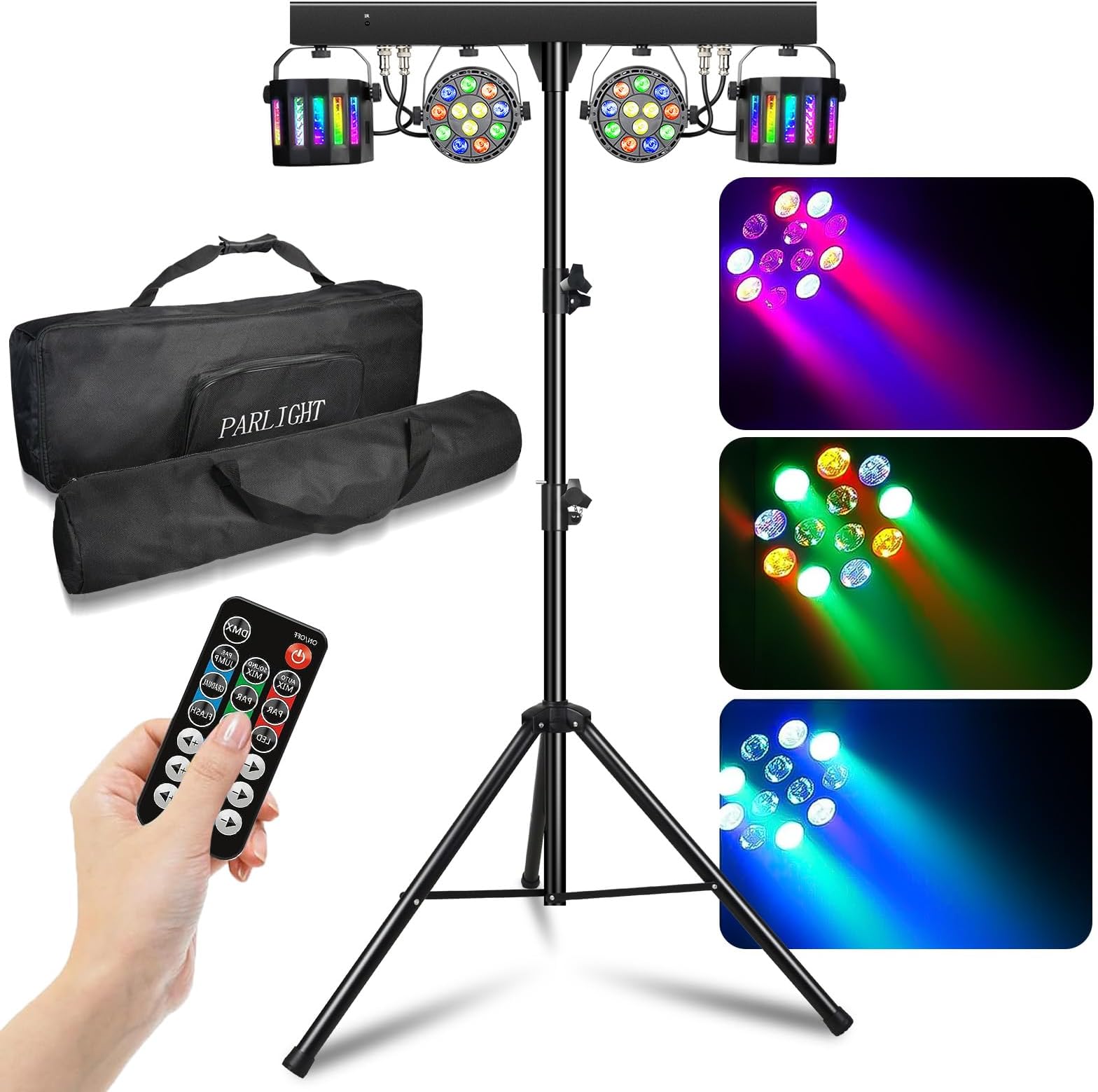 Amazon.com: DJ Lights with Stand, Party Lights Indoor Disco Lights for ...
