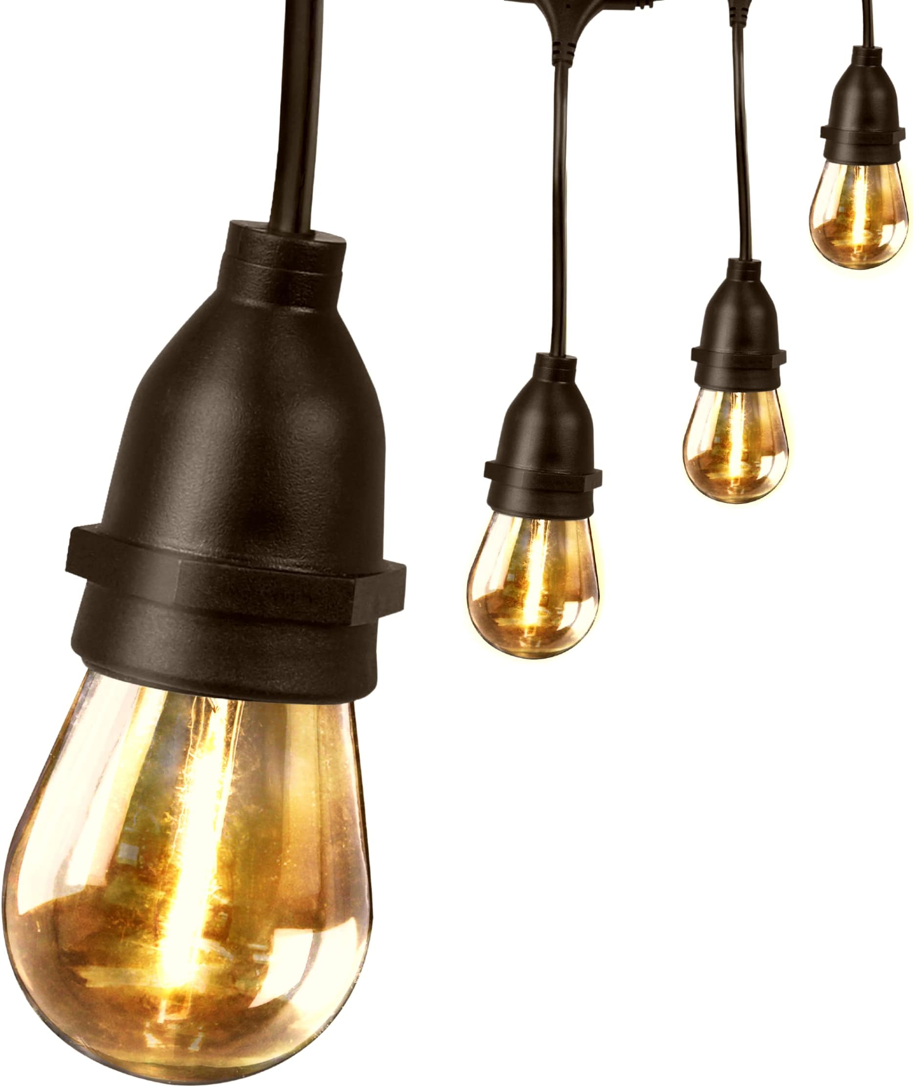 Feit Electric 48' LED Filament String Light Set - Amazon.com