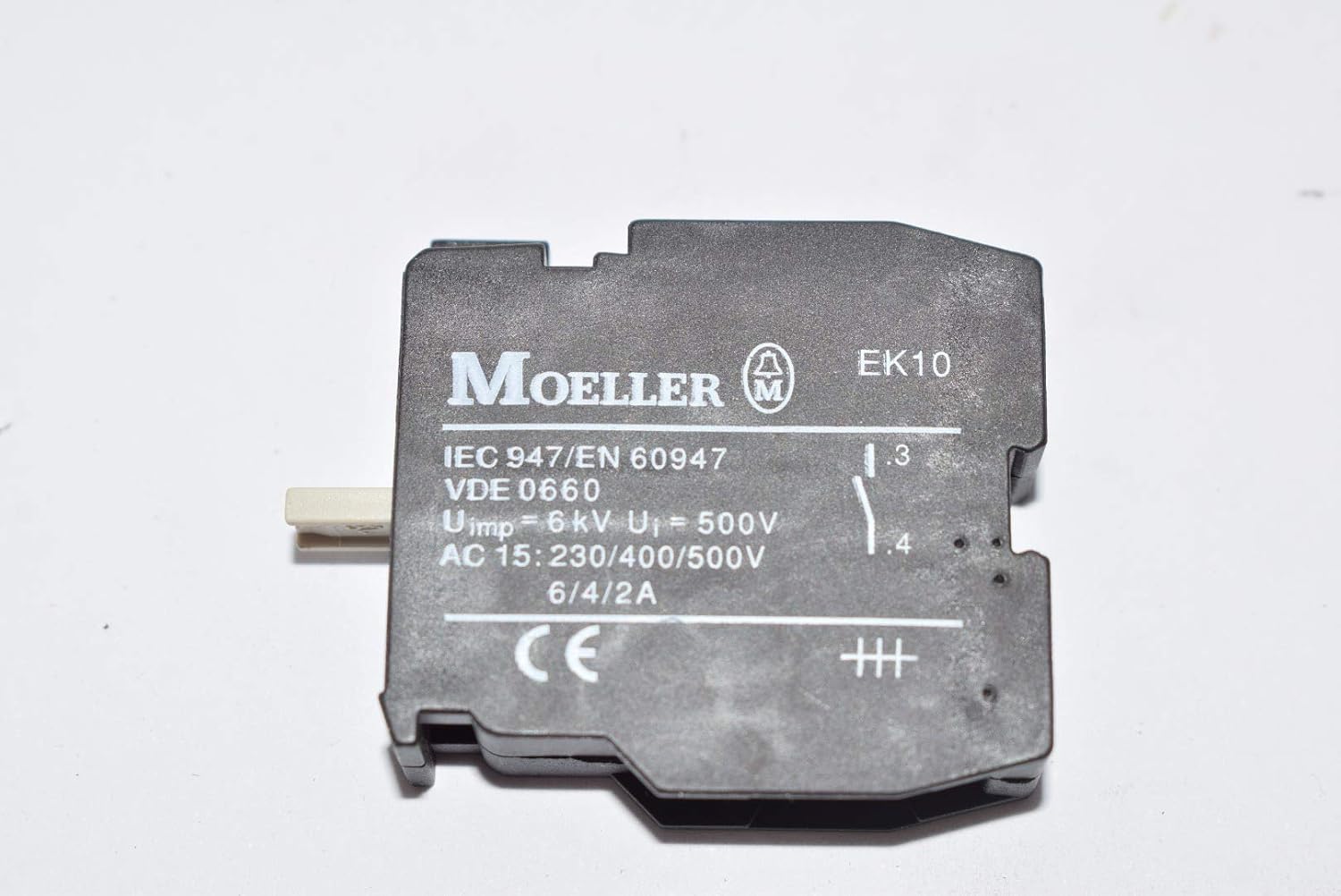 Klockner Moeller EK10 Auxiliary Contact K10: Amazon.com: Industrial ...